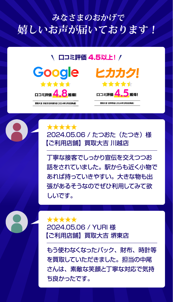 買取大吉フランチャイズ加盟オーナー募集｜買取大吉